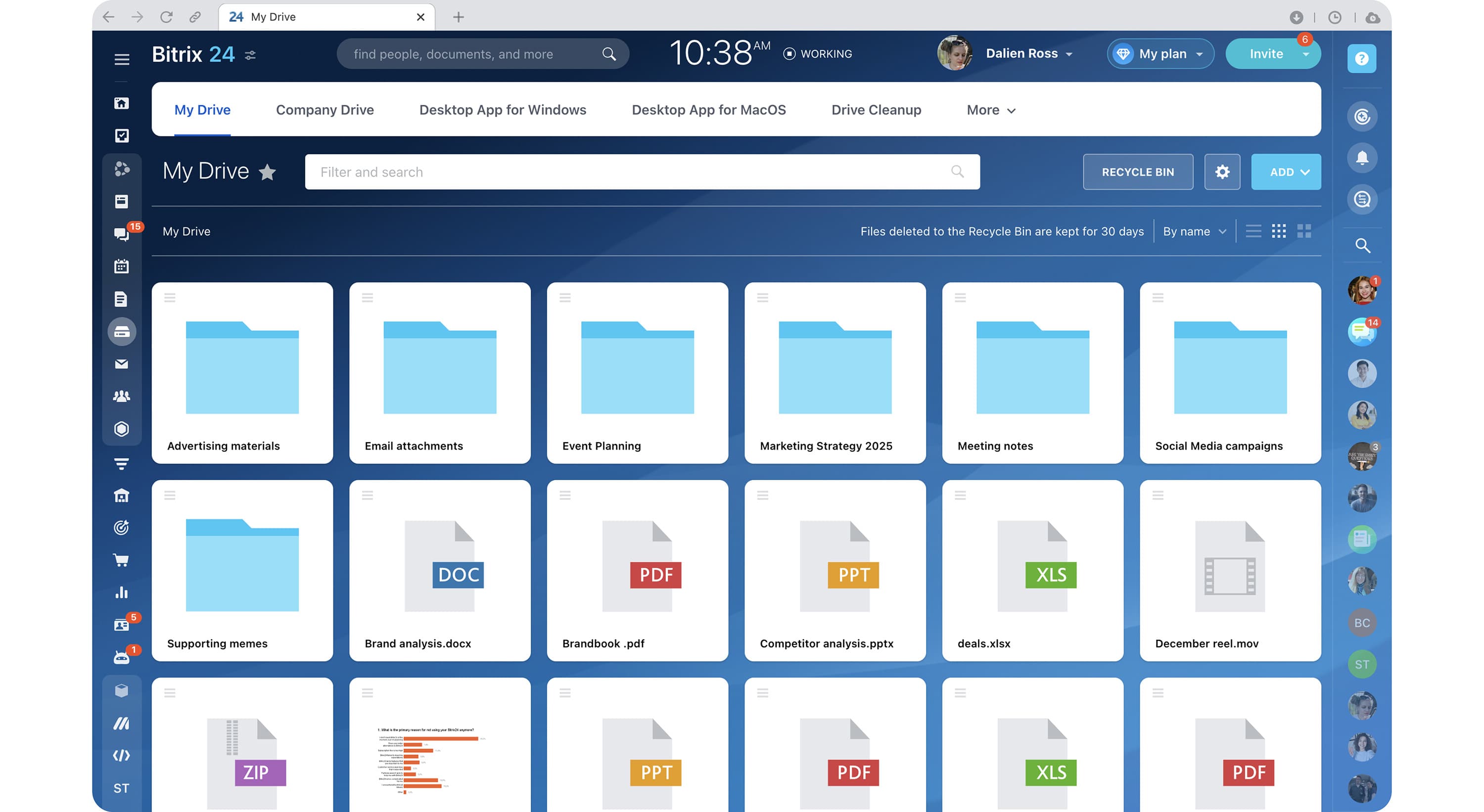 Bitrix24 App für Windows und Mac