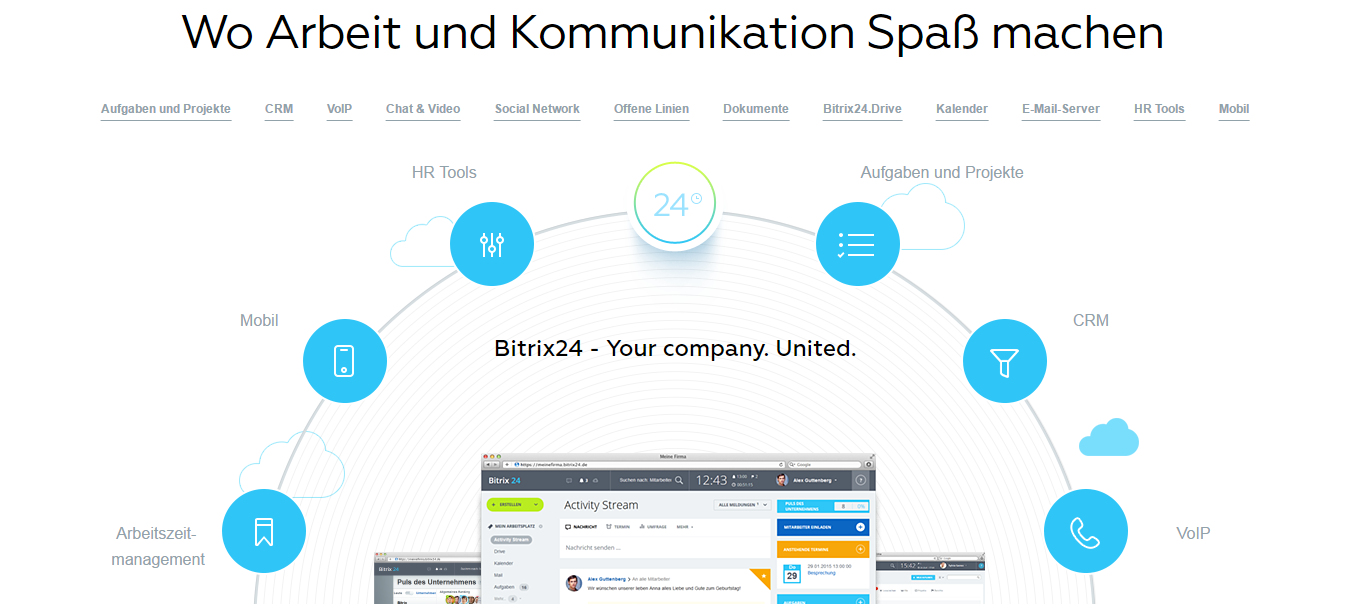Bitrix24: Social Intranet- und Collaboration-Lösung für kleine und ...